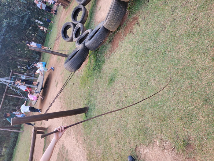 My boy got a nice stick. He know that this is the way. - 9GAG