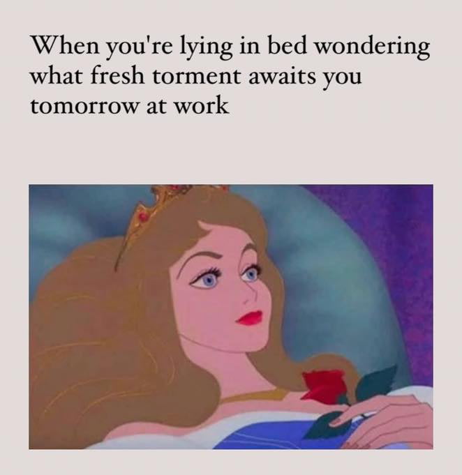 That feeling when you know tomorrow is going to be a long day at work ...