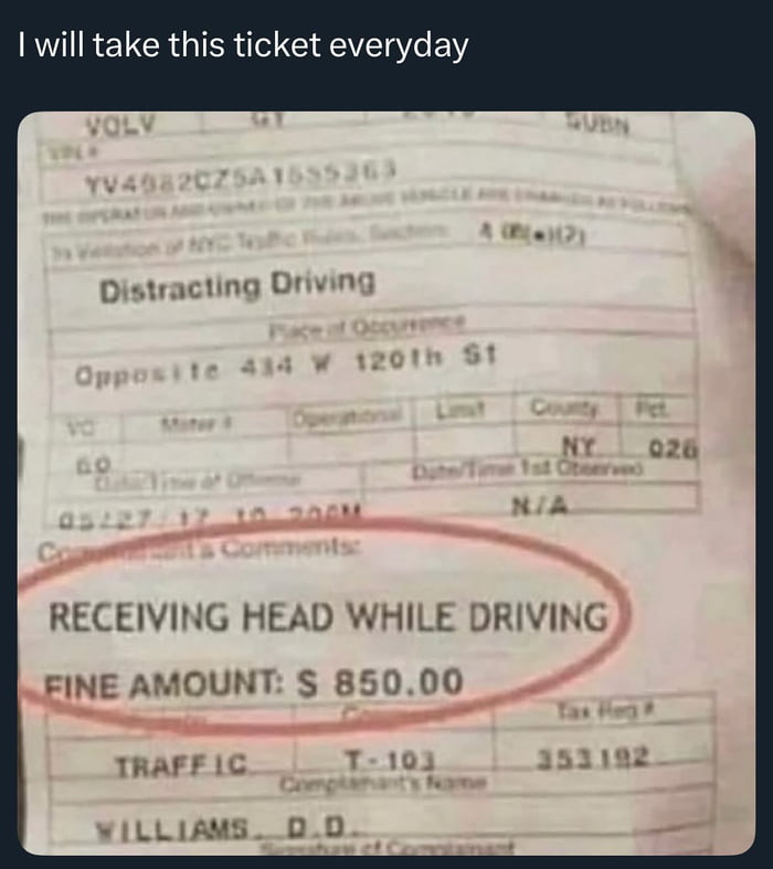 Definitely worth the fine - 9GAG