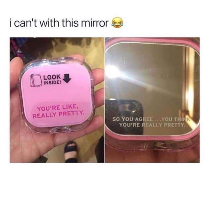 My mirror just called me out. - 9GAG