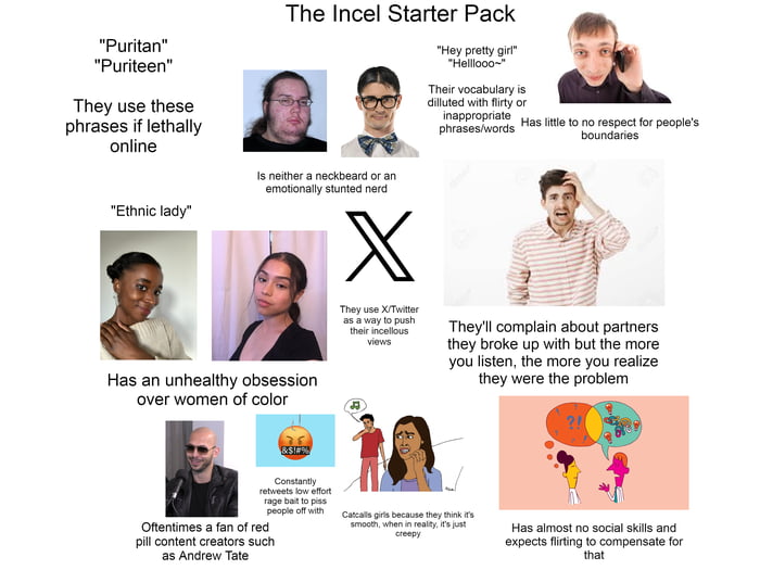 The Incel Starter Pack - 9GAG