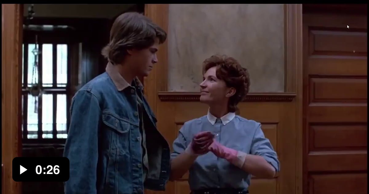 Fionnula Flanagan as Miss McGill in "Youngblood" (1986) - 9GAG