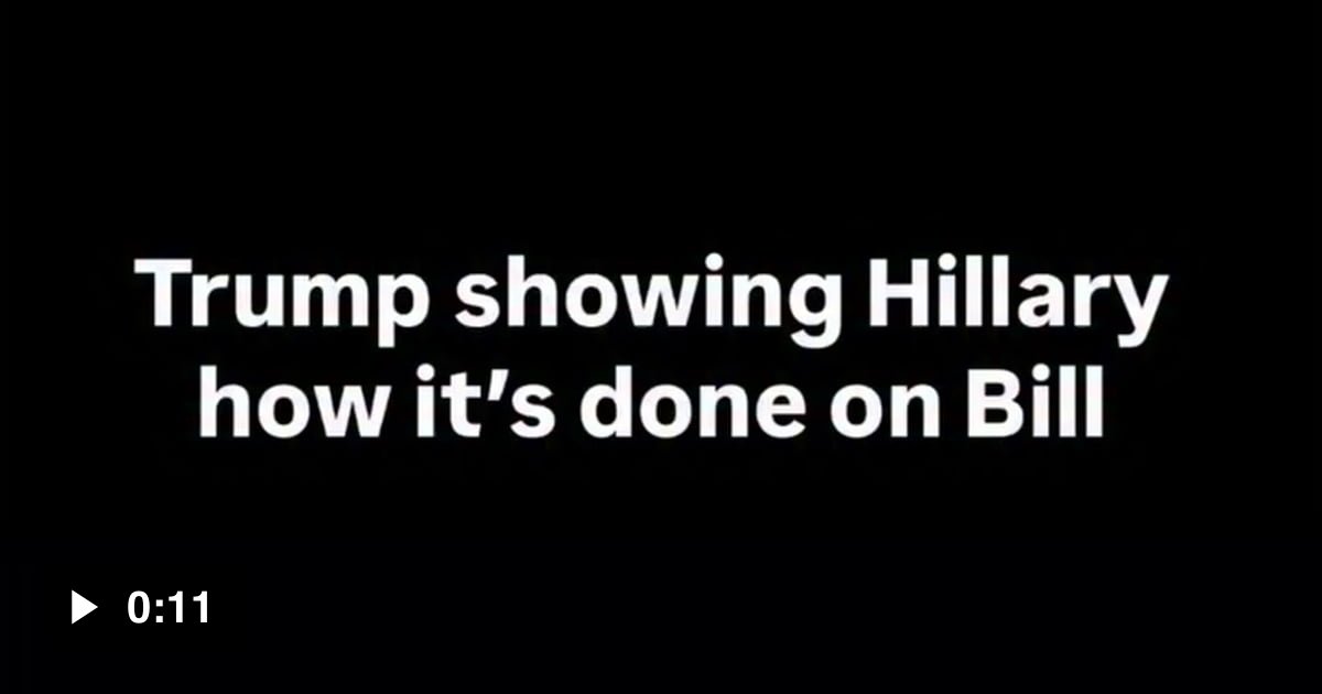 No wonder Bill wasn't all that into Hillary and spent more time with ...