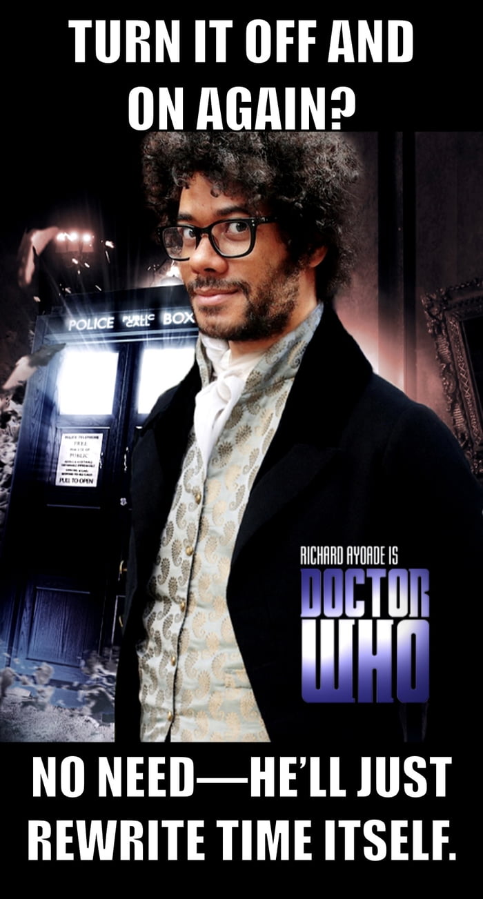 Can we please get Richard Ayoade to be the next Doctor for Dr Who - 9GAG