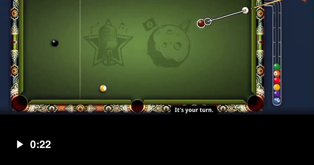 8 Ball Pool: 9 ball. Insane winning shot. - 9GAG