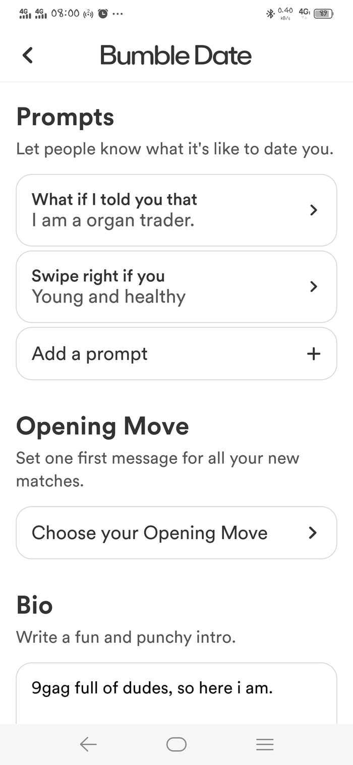 First time using dating app. Any good tips? - 9GAG