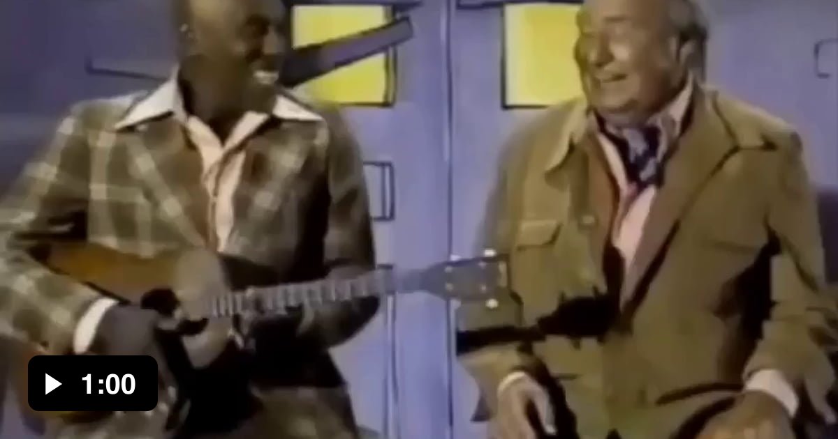 Phil Harris and Scatman Crothers in 1978, singing "Everybody Wants to ...