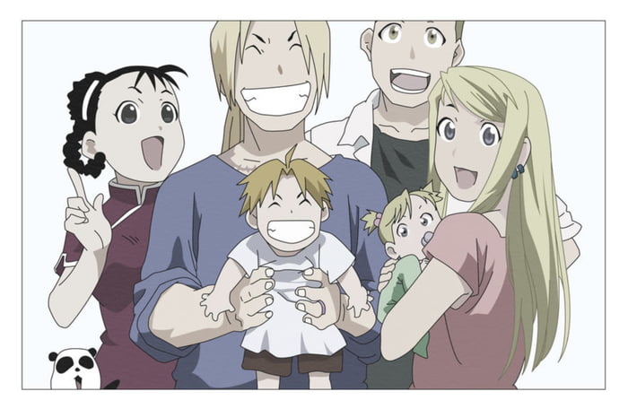 Final scene of FMA:Brotherhood - 9GAG