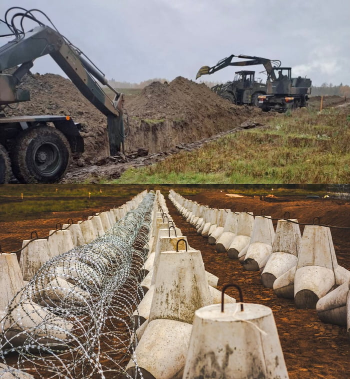 "Poland began construction of the "Eastern Shield" on the borders with ...