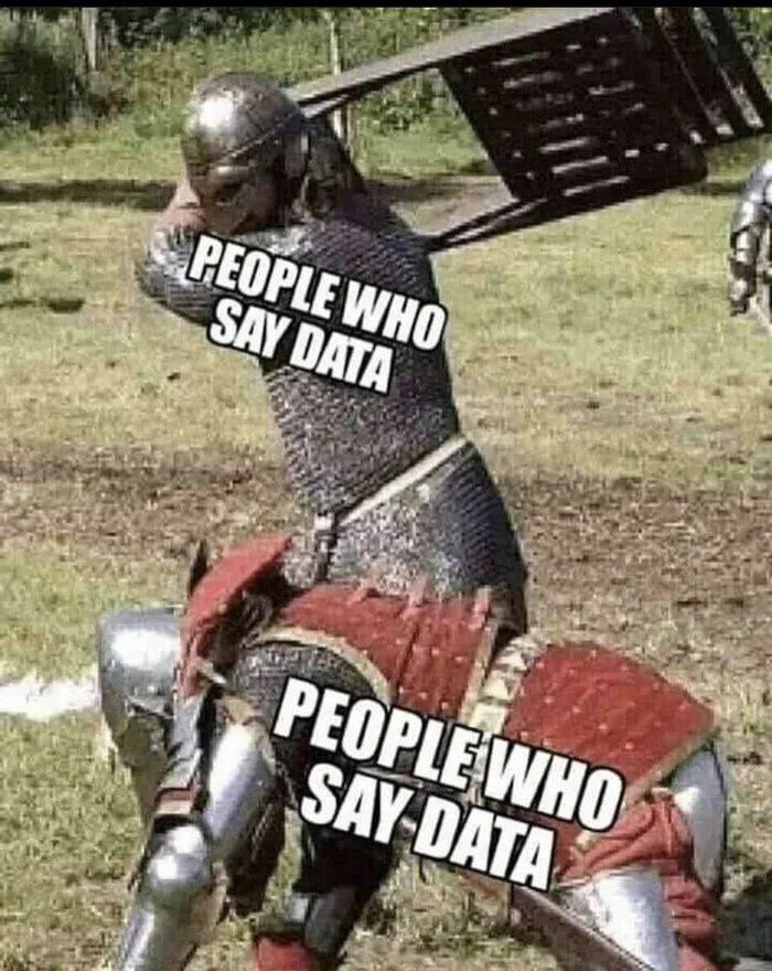 It's data ffs - 9GAG