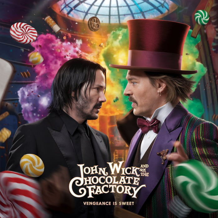 Wick Vs Wonka - 9GAG