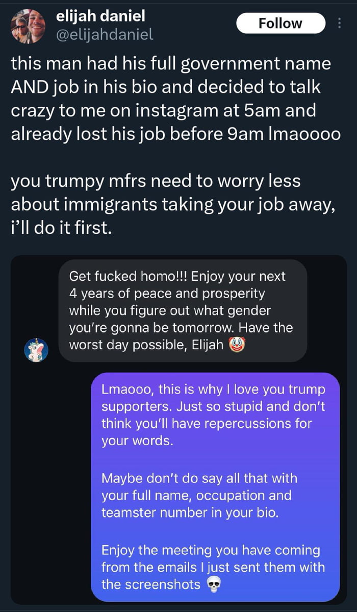 So many conservatives learning a valuable lesson about consequences - 9GAG