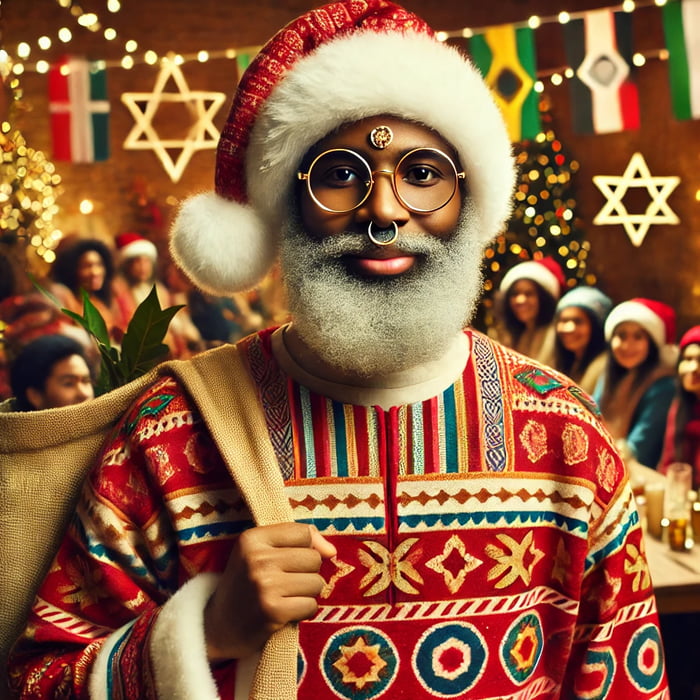 Asked AI how a woke Santa Claus would look like - 9GAG