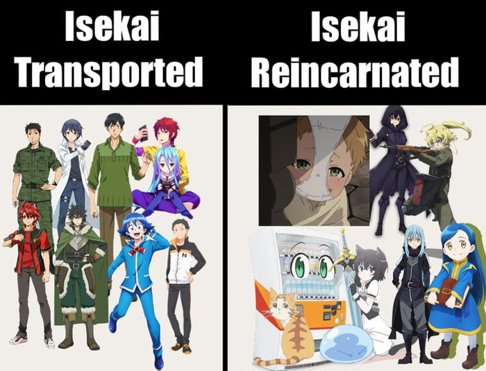 2 Types MC Isekai - 9GAG