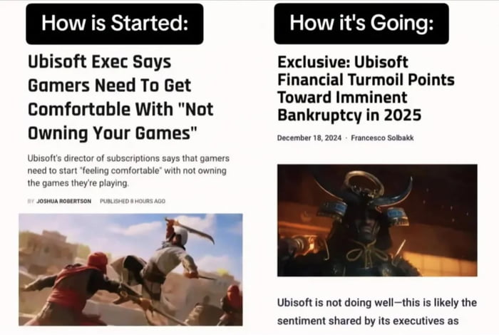 In typical Ubisoft fashion - 9GAG