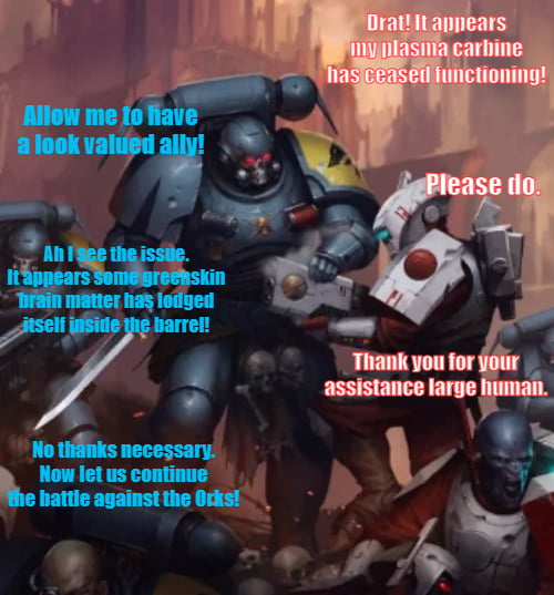 Warhammer 40k: Civilised Edition - 9GAG