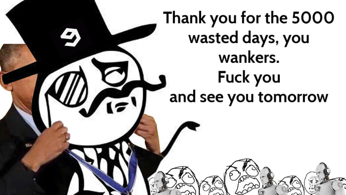 5000+ days with you racist pervs - 9GAG