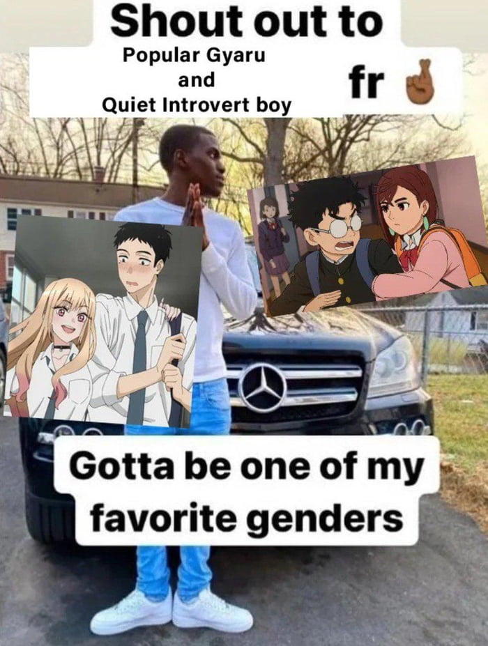 Popular gyaru and quiet introvert boy, an unmatched duo - 9GAG