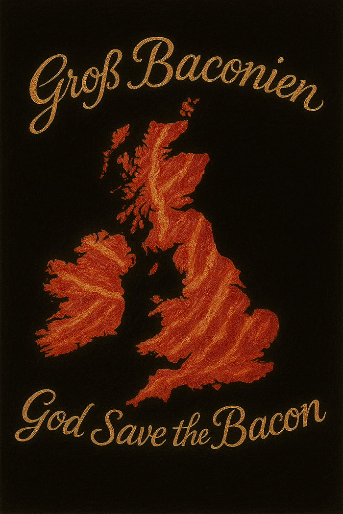 God save the bacon - 9GAG