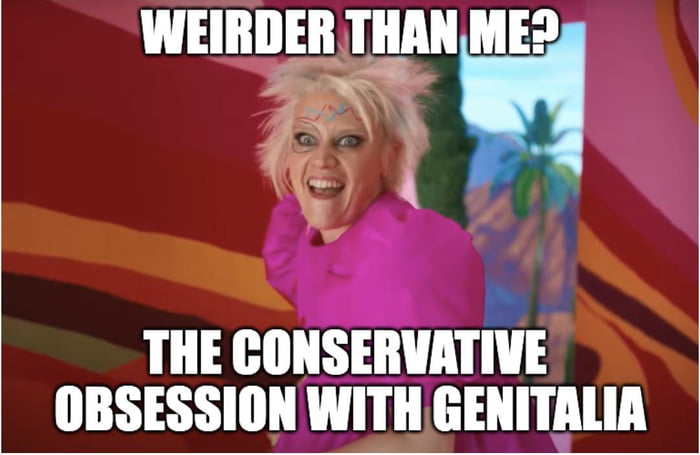 Weirder than weird Barbie? Conservatives. - 9GAG
