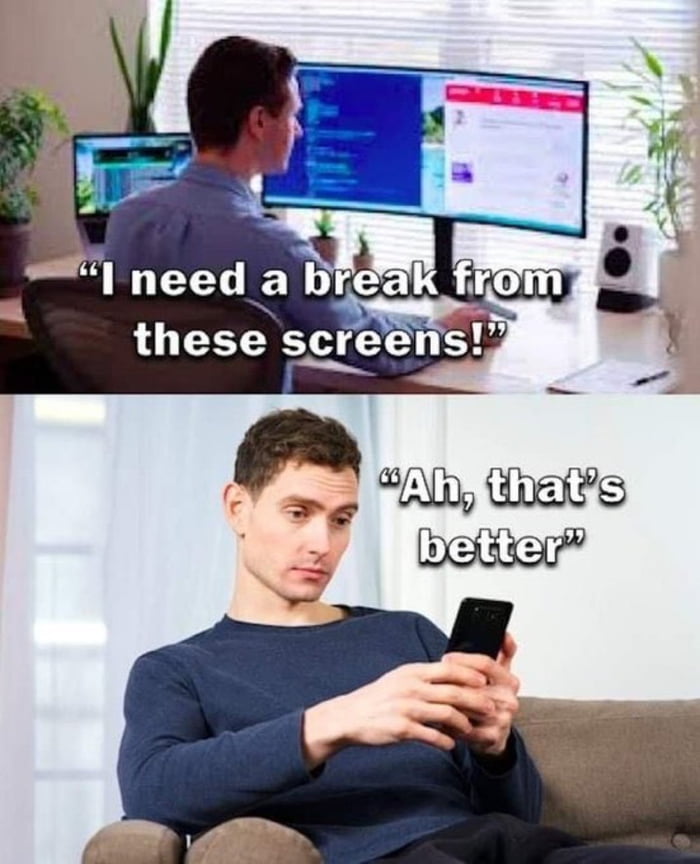 Screen time - 9GAG