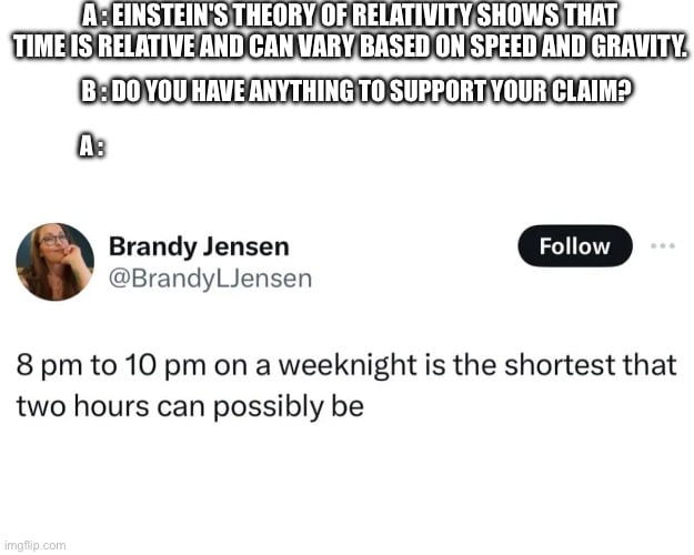 Einstein's theory of relativity meme - 9GAG