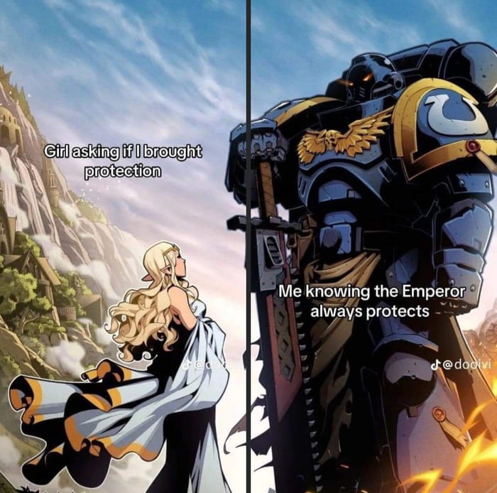 The emperor protects - 9GAG