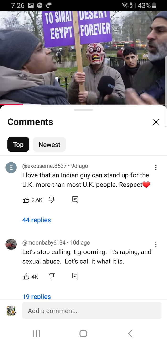 Full video link in comments. The irony of the west... - 9GAG