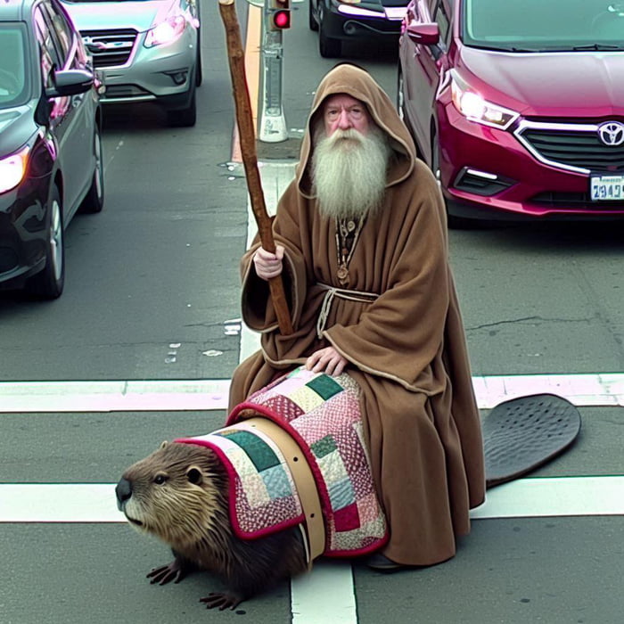 Beaver Wizard, Mage who Knows 10,000 Aquatic-Rodent Spells - 9GAG