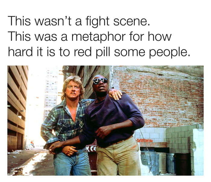 It isn't easy. Trust me, I know. I used to be a moron normie. - 9GAG