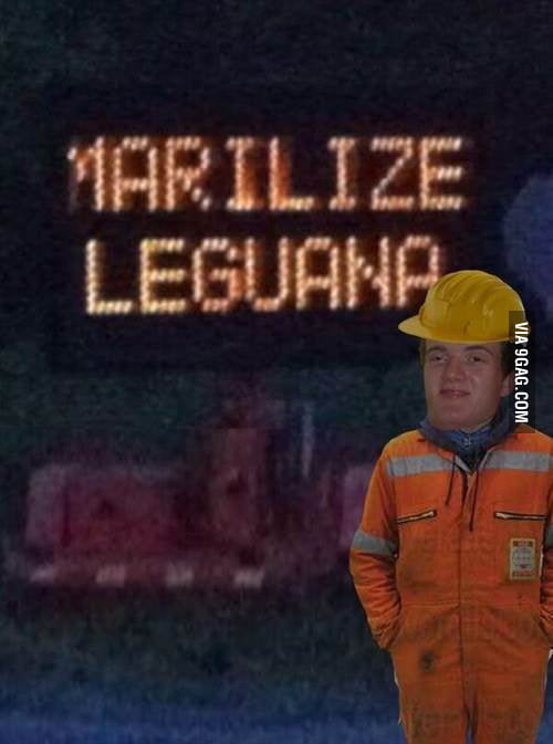 Merilize Leguana NOW! - 9GAG
