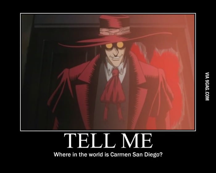 I was really surprised to see her in Hellsing... - 9GAG