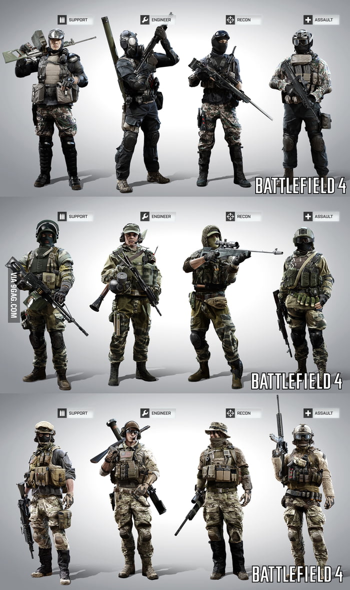 New Battlefield 4 Classes - 9GAG