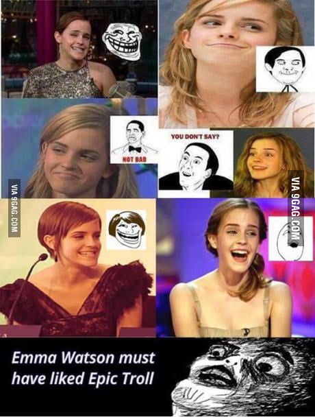 The many memes of Emma Watson - 9GAG