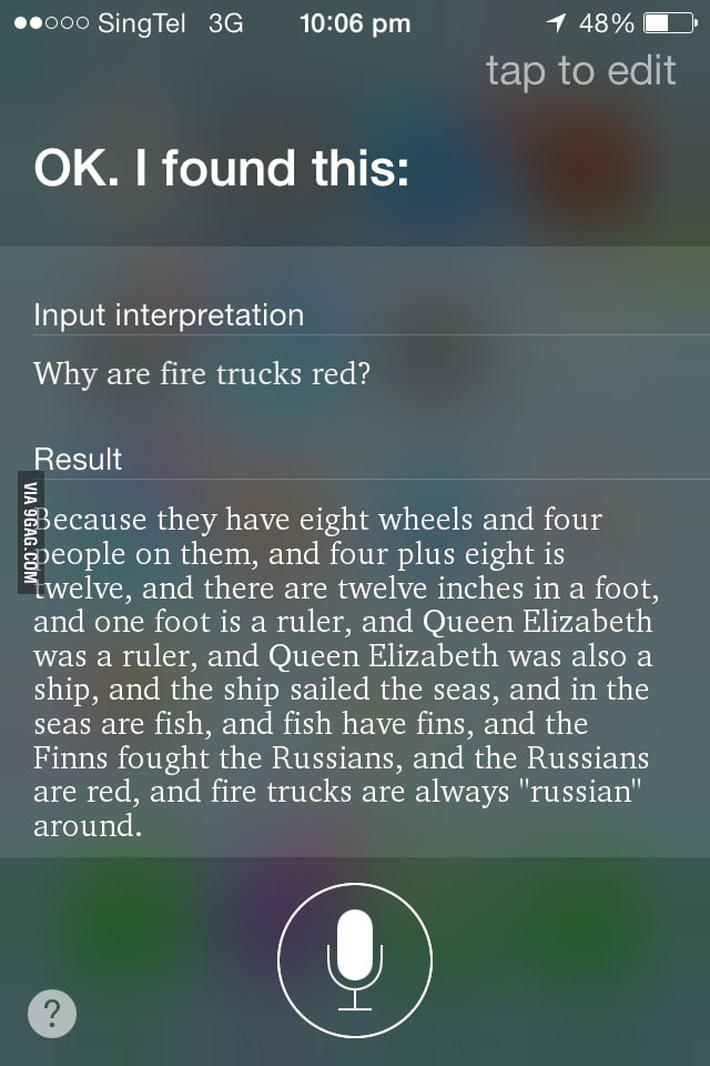 Oh Siri - 9GAG