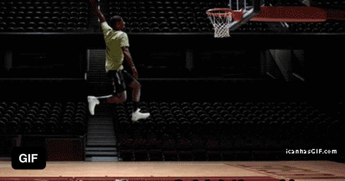 Slow-motion dunk - 9GAG
