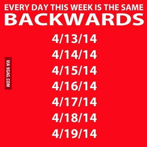 I've had a weird week, this explains it. - 9GAG