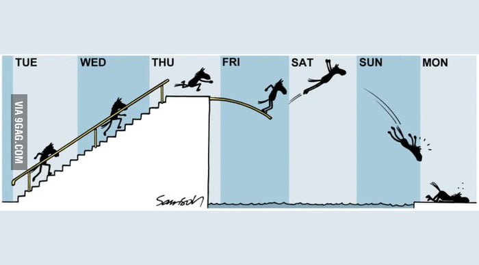 Every week for me! - 9GAG