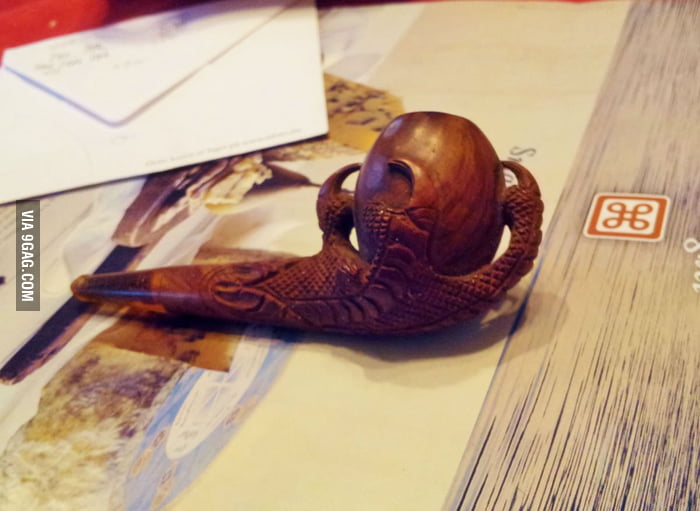 A pretty badass pipe - 9GAG