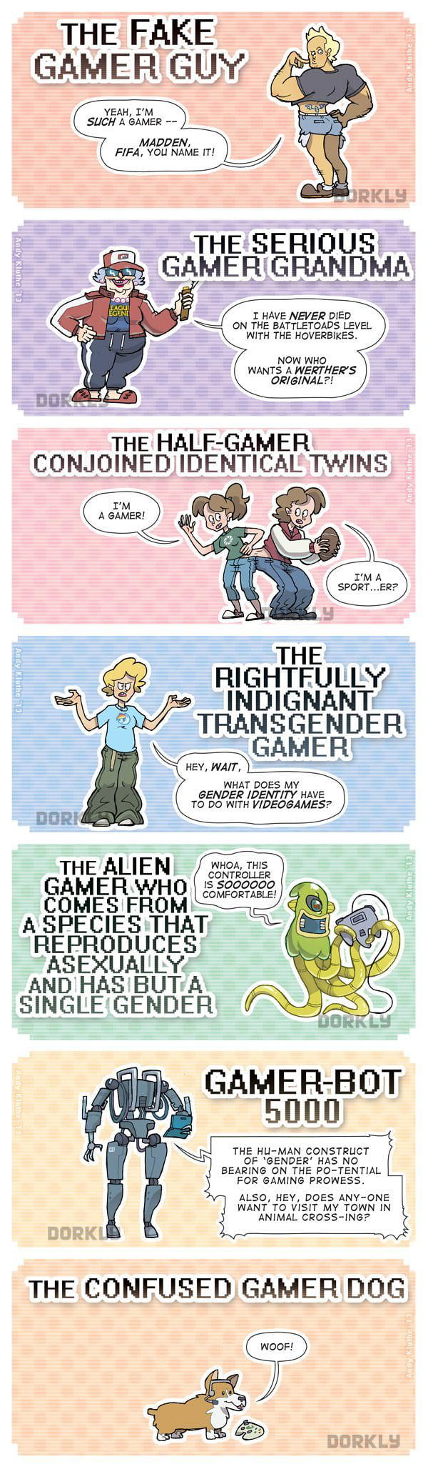 Types of Gamers You’re Most Likely to Meet - 9GAG