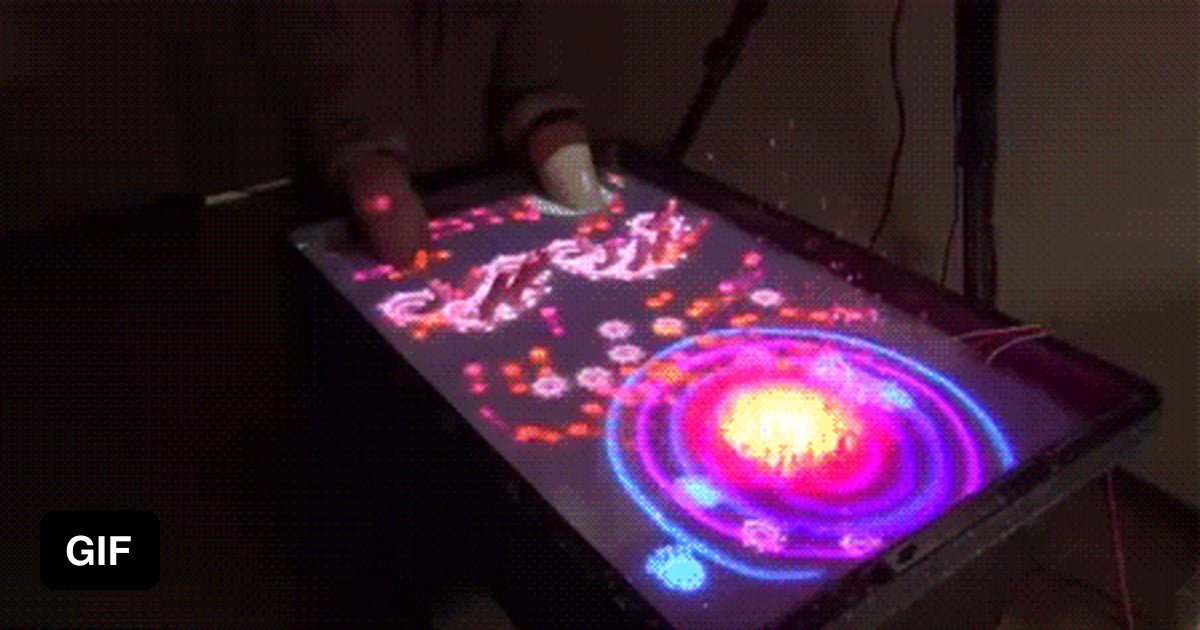 AquaTop using opaque water as a computer screen surface. - 9GAG