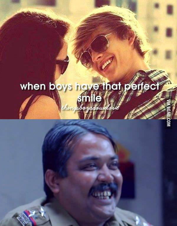 Dat smile.... - 9GAG