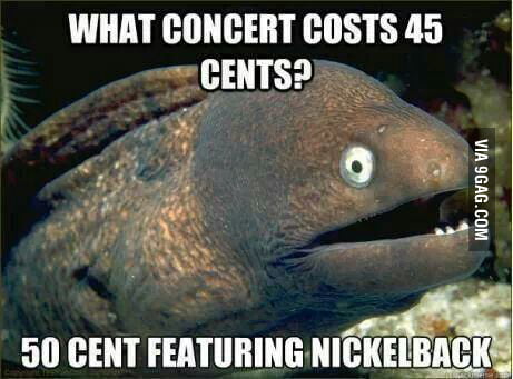 What concert costs 45 cents? - 9GAG