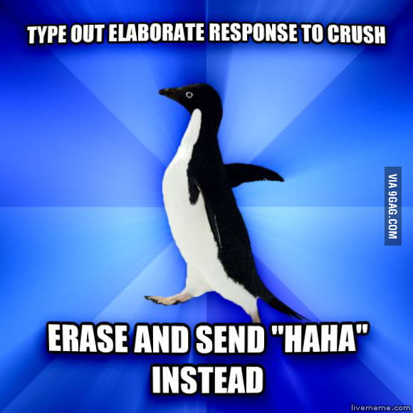 Socially Awkward Penguin - 9GAG