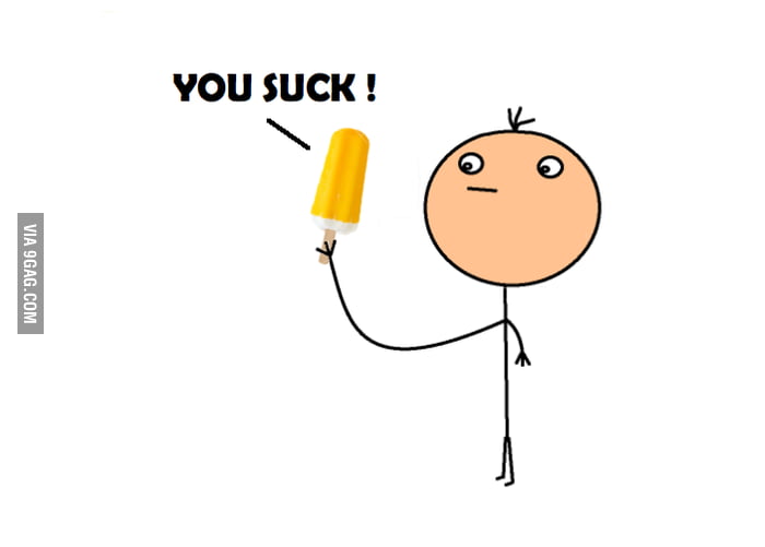 Bad popsicle, bad. - 9GAG