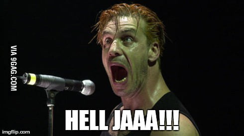 When I noticed Rammstein has a gig at Triple X :D - 9GAG