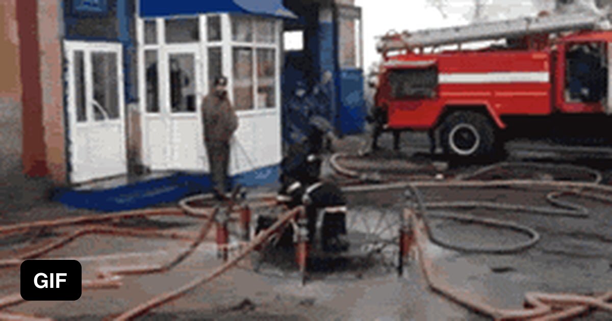 Power of fire hose - 9GAG
