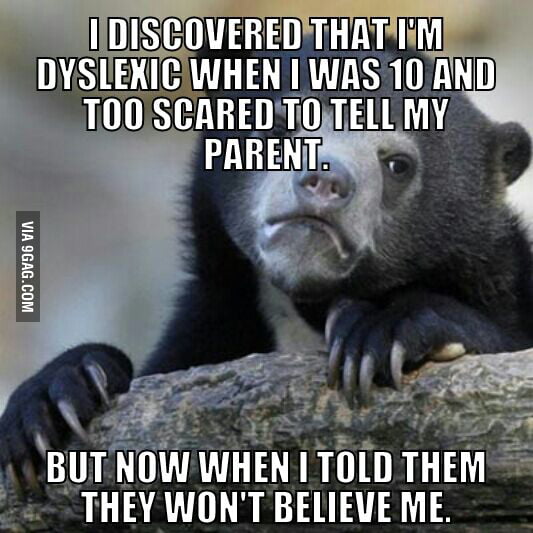 I was scared that they will send me to a weirdo school. - 9GAG