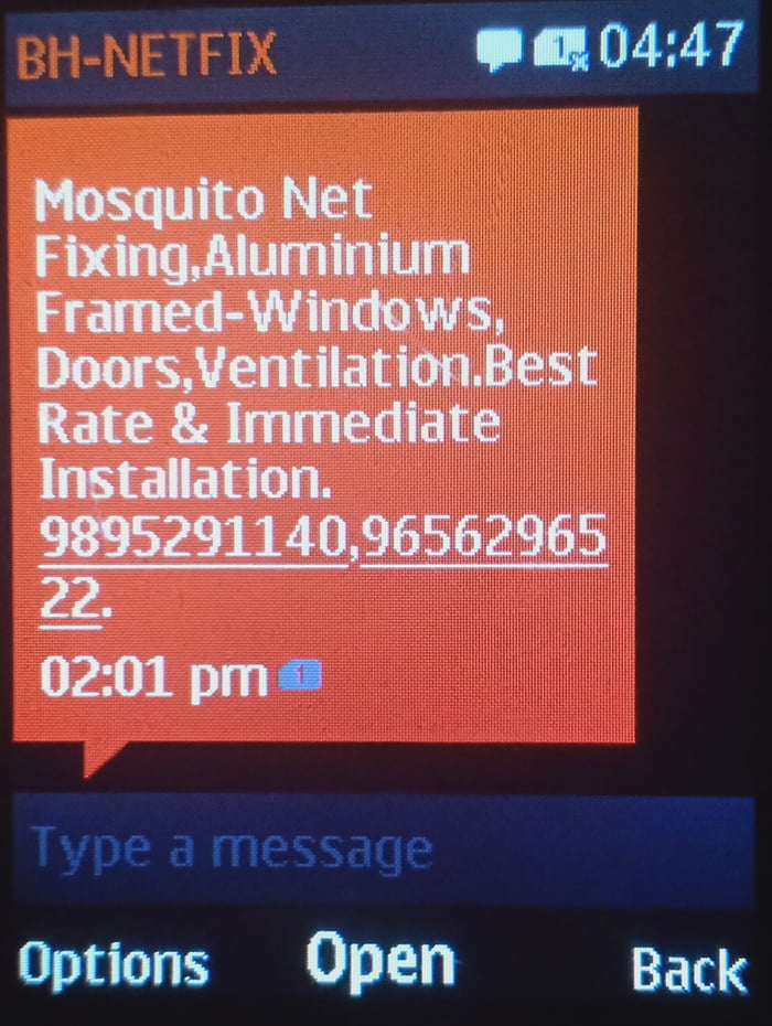 Was checking through my messages and thought this message was from ...