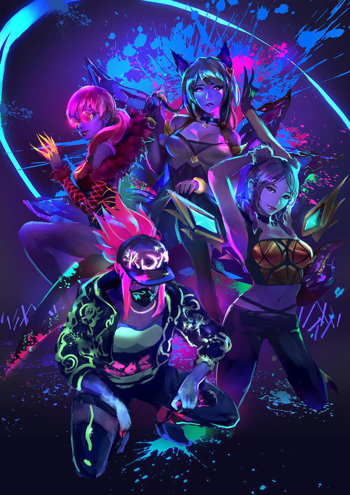 K/DA by CGlas - 9GAG